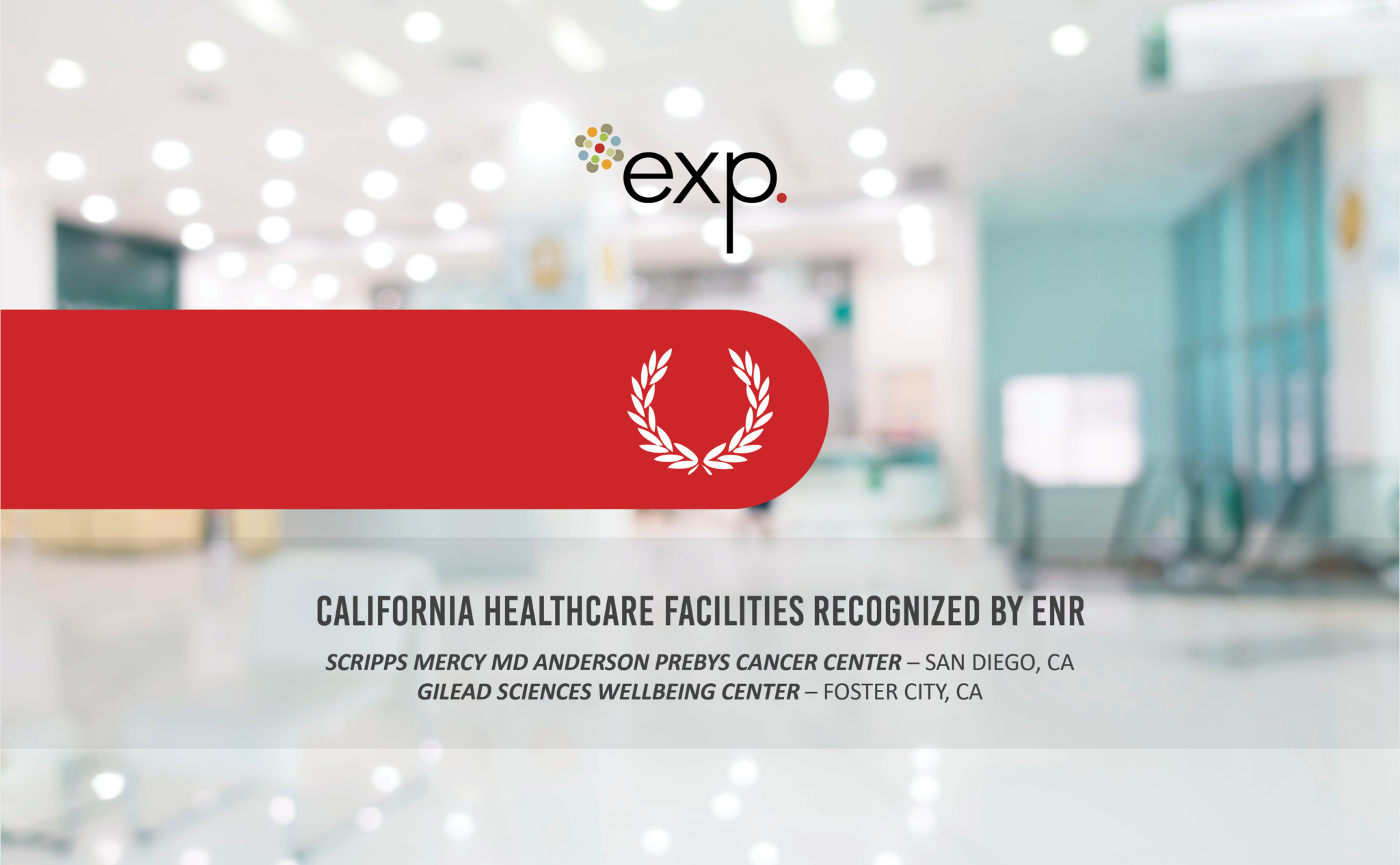 California healthcare facilities recognized by ENR | EXP