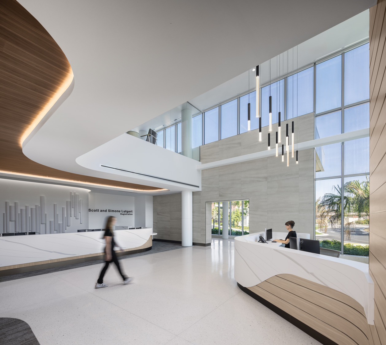 Pavillon Patty & Jay Baker de l’hôpital NCH North, dédié aux services ambulatoire et d ...